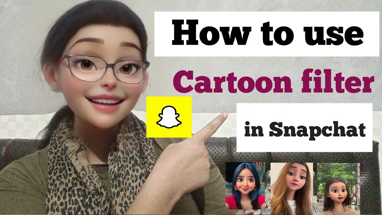 Cartoon filter in Snapchat #youtube #video #filter #snapchat - YouTube