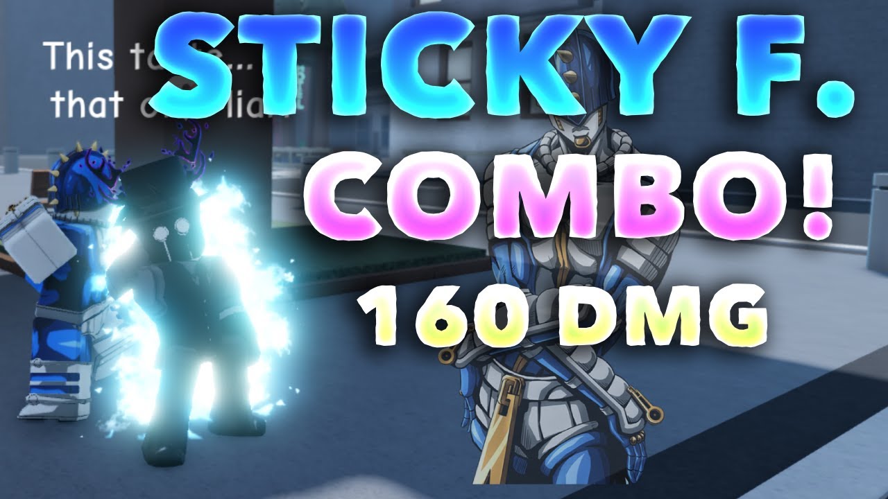 [AUT] Sticky Fingers Combo 160+ Damage! - YouTube