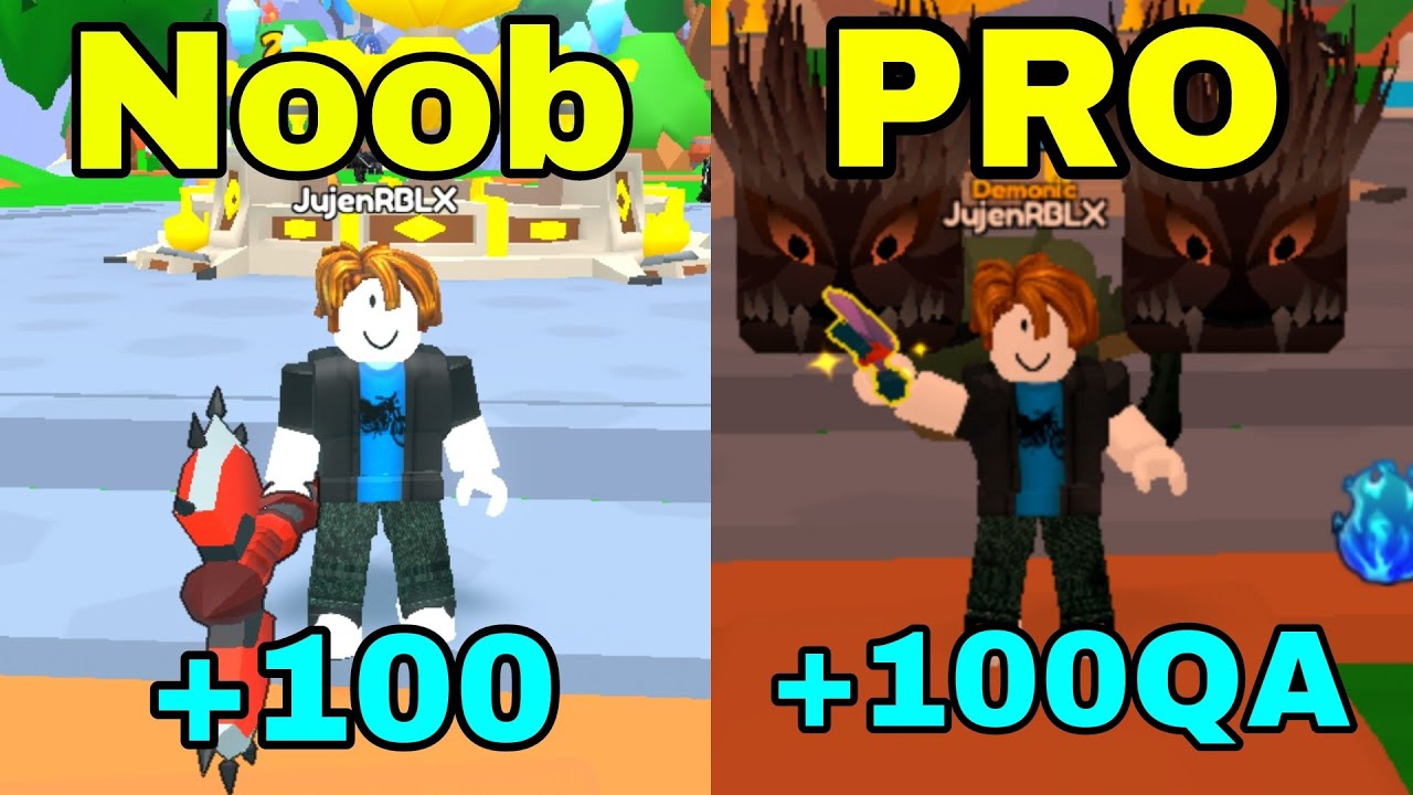 F2P NOOB to PRO in Roblox Sword Clicker Simulator!! (Roblox) - YouTube