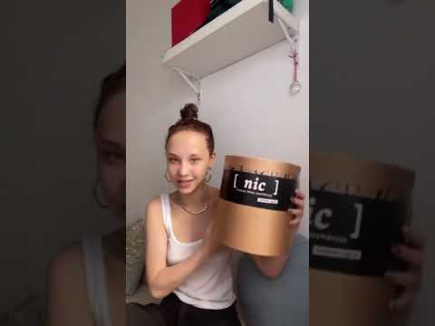 Natu Biglione probó los productos NIC (Nuevas Ideas Cosméticas)
