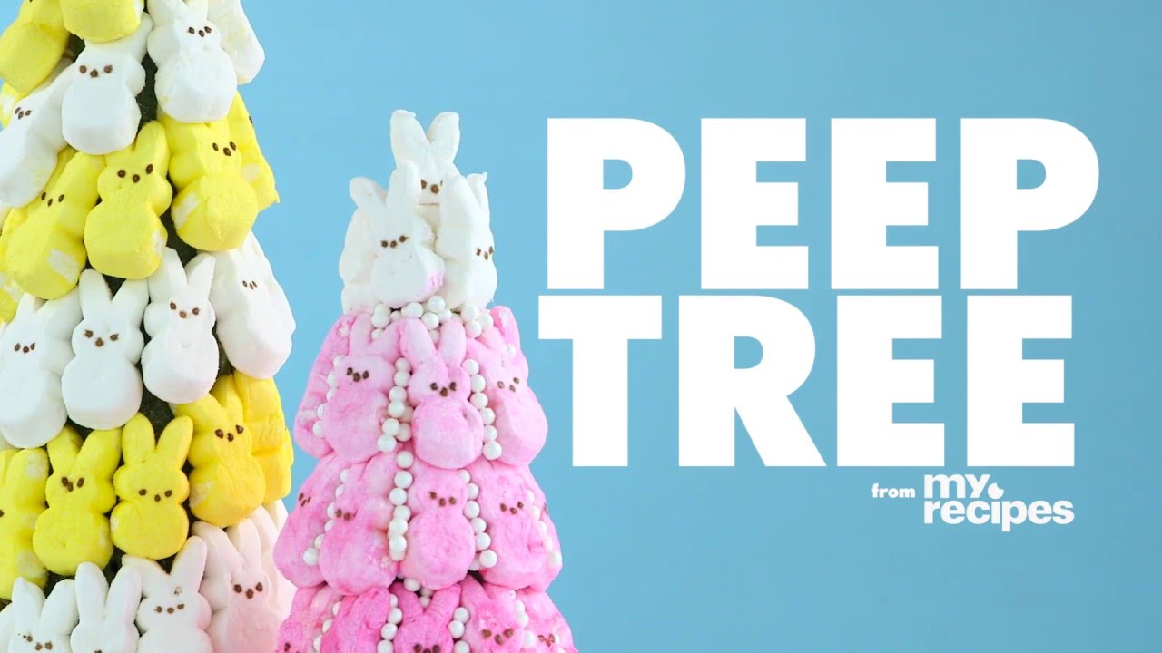 How to Make an Easy Easter Peep Tree | MyRecipes - YouTube