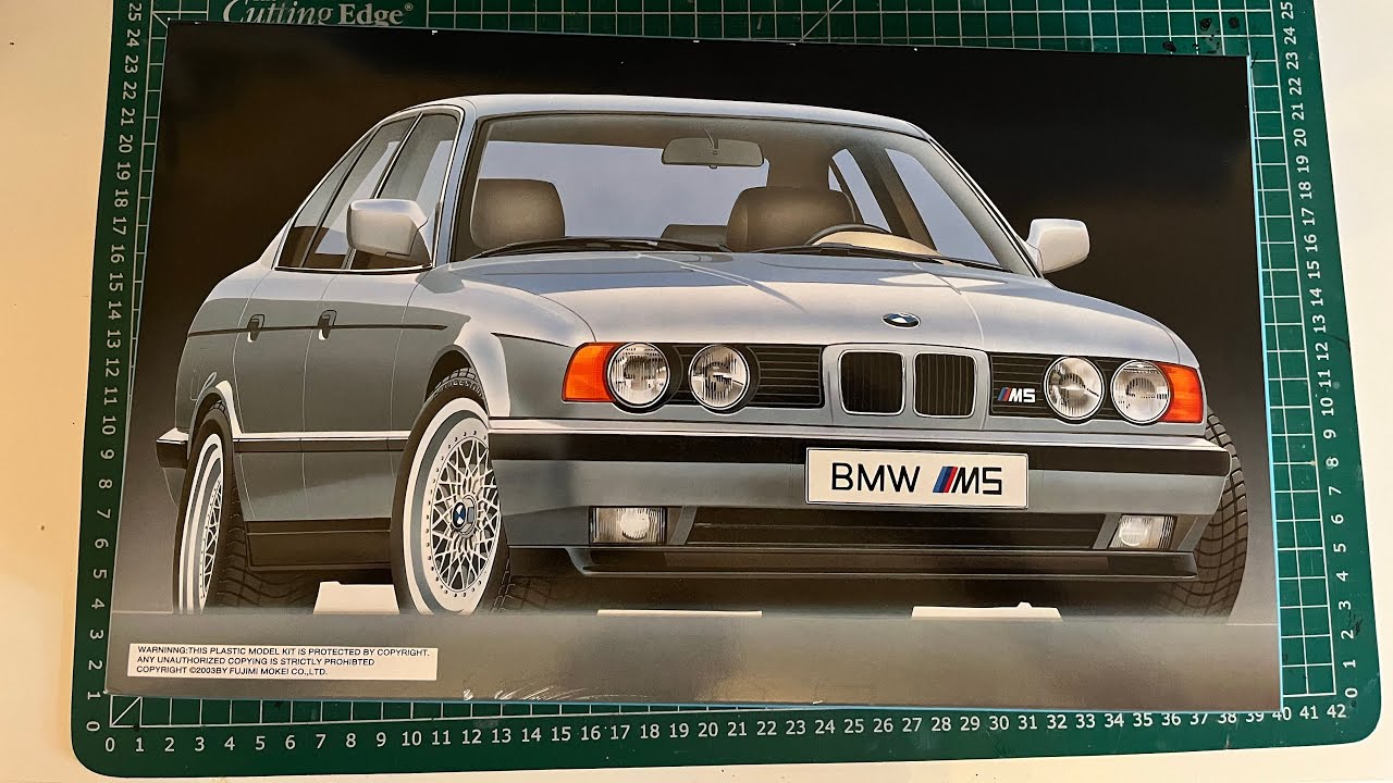 Street machines group build BMW M5 fujimi 1/24 scale model car custom ...