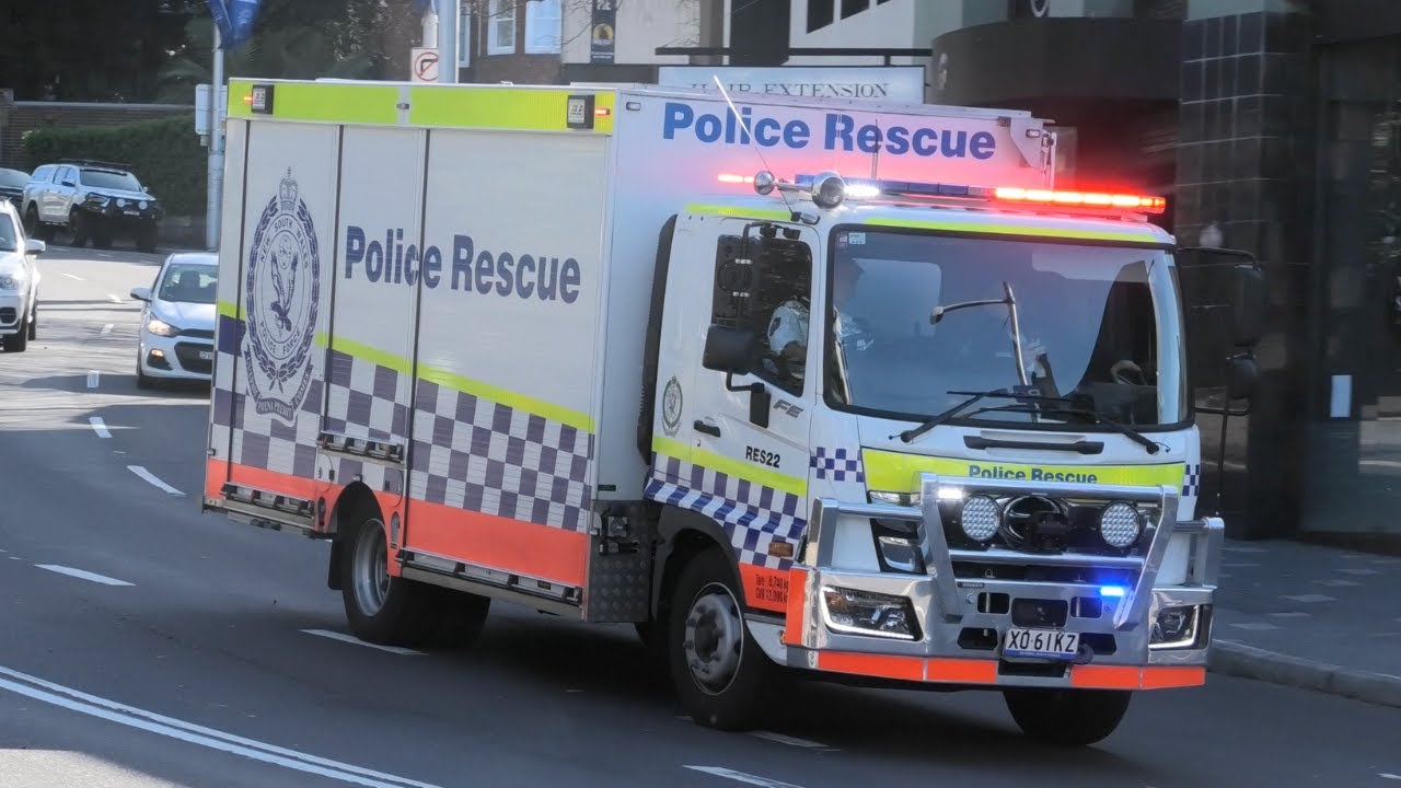 [FIRST CATCH] NSW Police Force - Medium Rescue 22 Responding | Long ...
