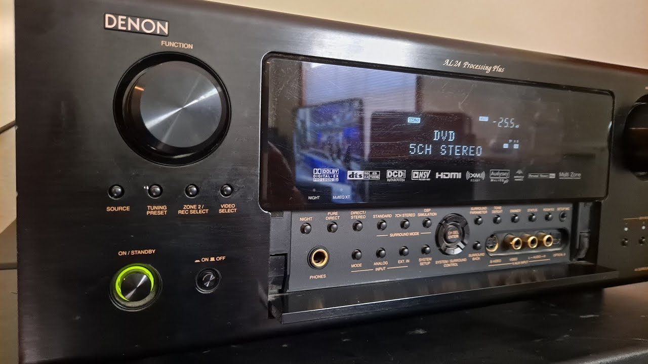 Denon AVR 987 - YouTube