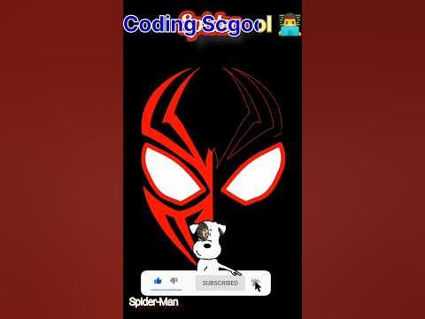 Create a Spiderman using python coding python programer #tech #python #coding #trending #viral ...