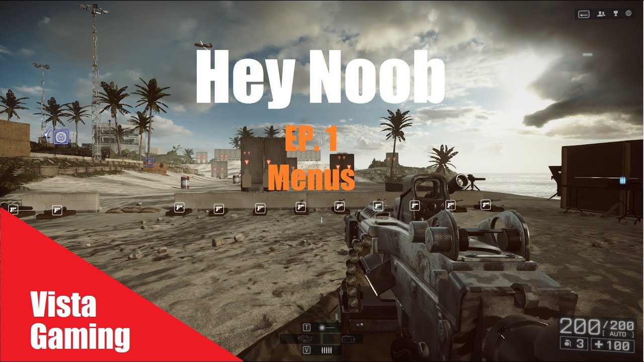 Hey Noob. Ep. 1 - Menus Explained (Battlefield 4 How-To) - YouTube