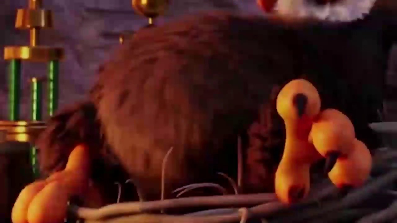 Mighty Eagle's Belly Bounces scene (Slow motion & Zoom In edit) - YouTube