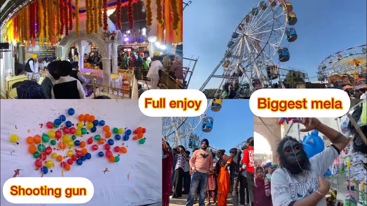 Biggest mela in Punjab 😱 vallah da mela *To much fun* - YouTube