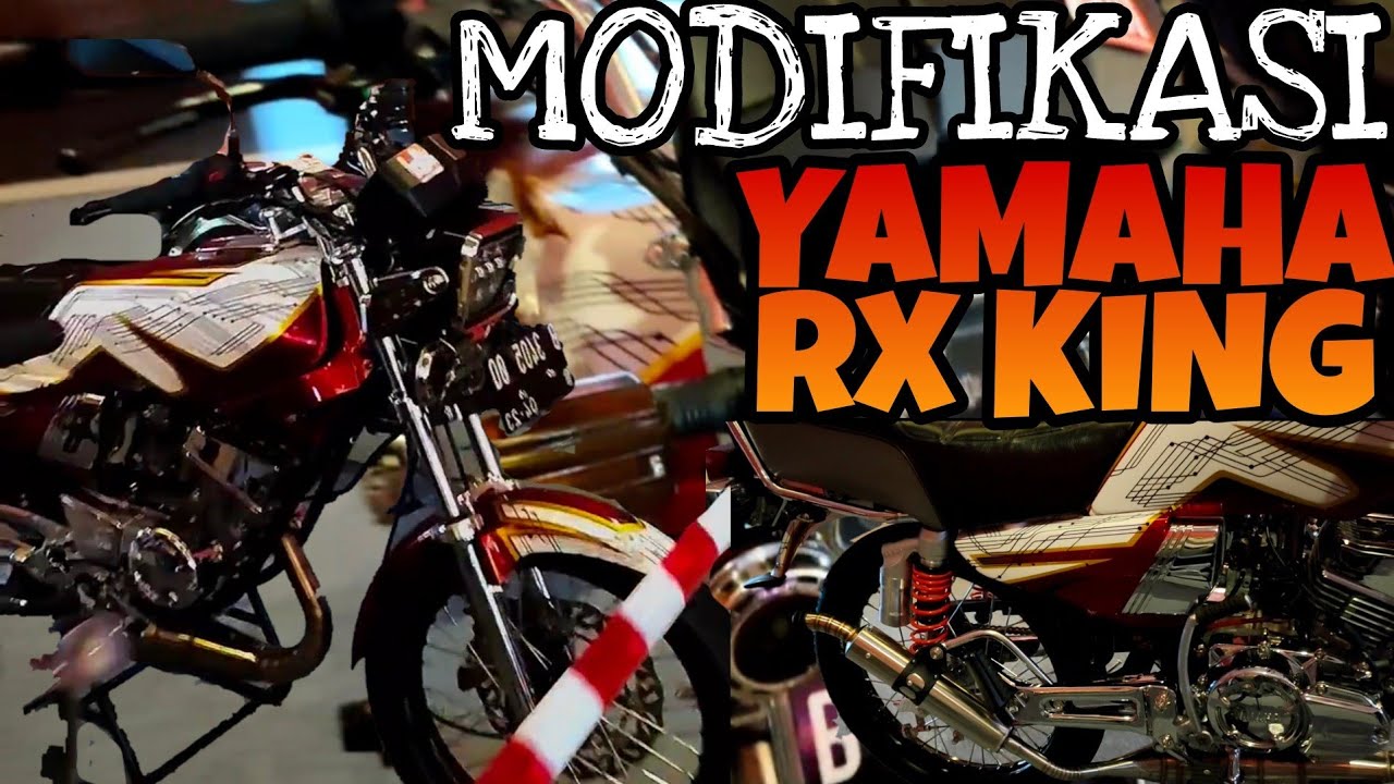 🔴 YAMAHA RX KING MODIFICATION |AIRBRUSH | CHROOM | NUMPRAK RX KING ...