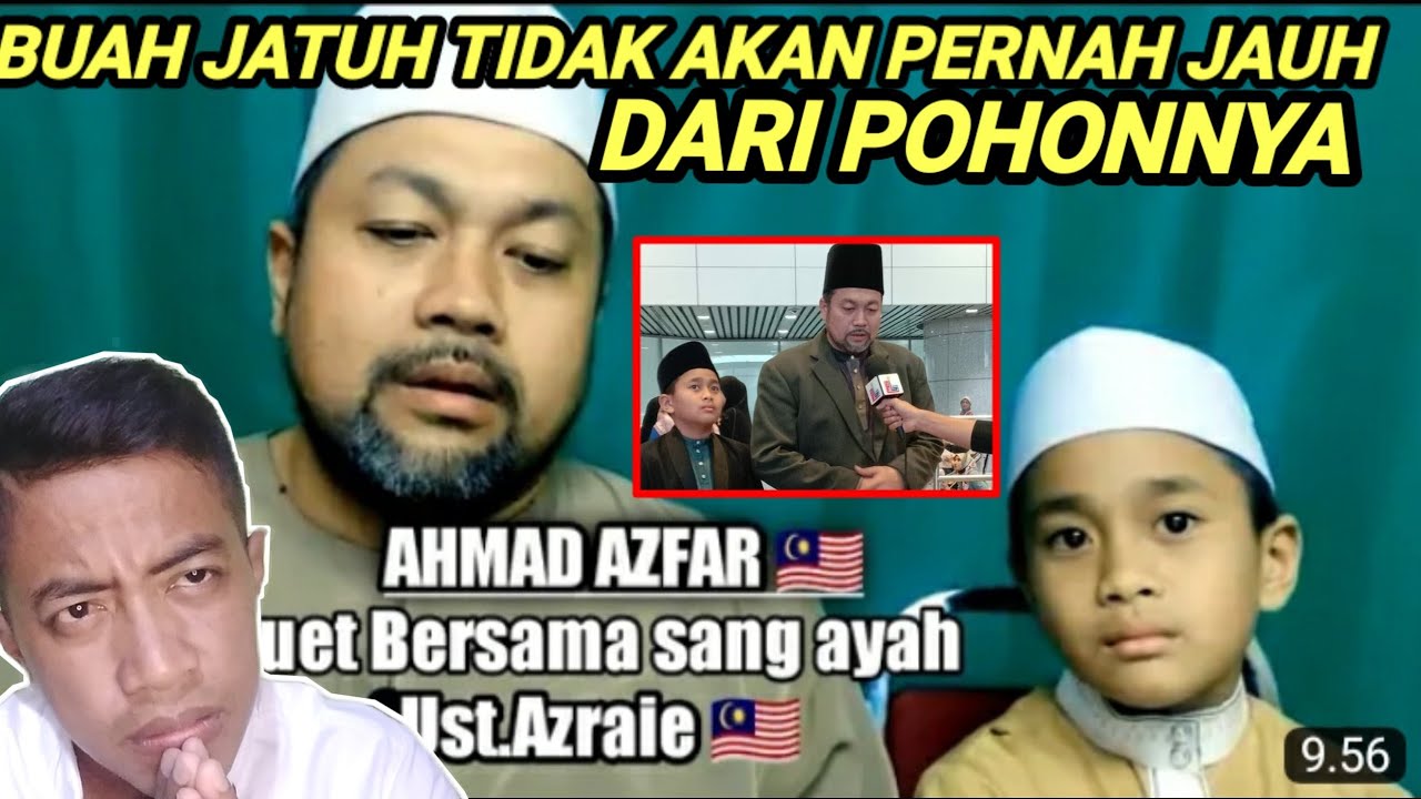 ⛔WOW, LUAR BIASA‼️SUARA AHMAD AZFAR MENGALAHKAN SUARA SANG AYAH,🇮🇩 ...