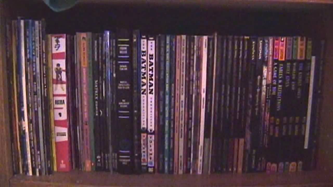 The Graphic Novel/Trade Paperback Comics Shelf - YouTube