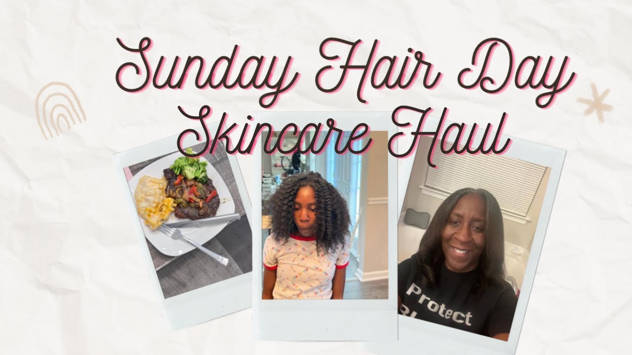 Sunday Hair Day and Skincare haul!! #sahm #skincare #dil #shopeehaul # ...