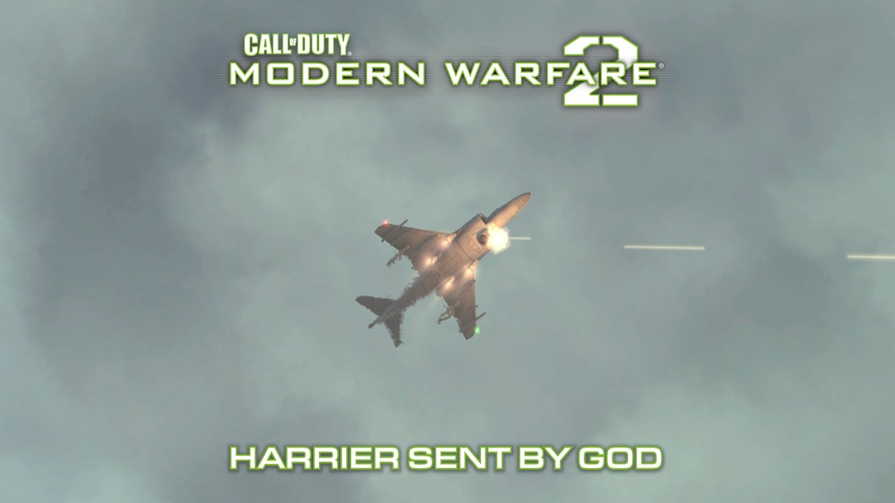 MW2 - Harrier Sent By God - Wasteland Nuke Gameplay, ft. Dense - YouTube