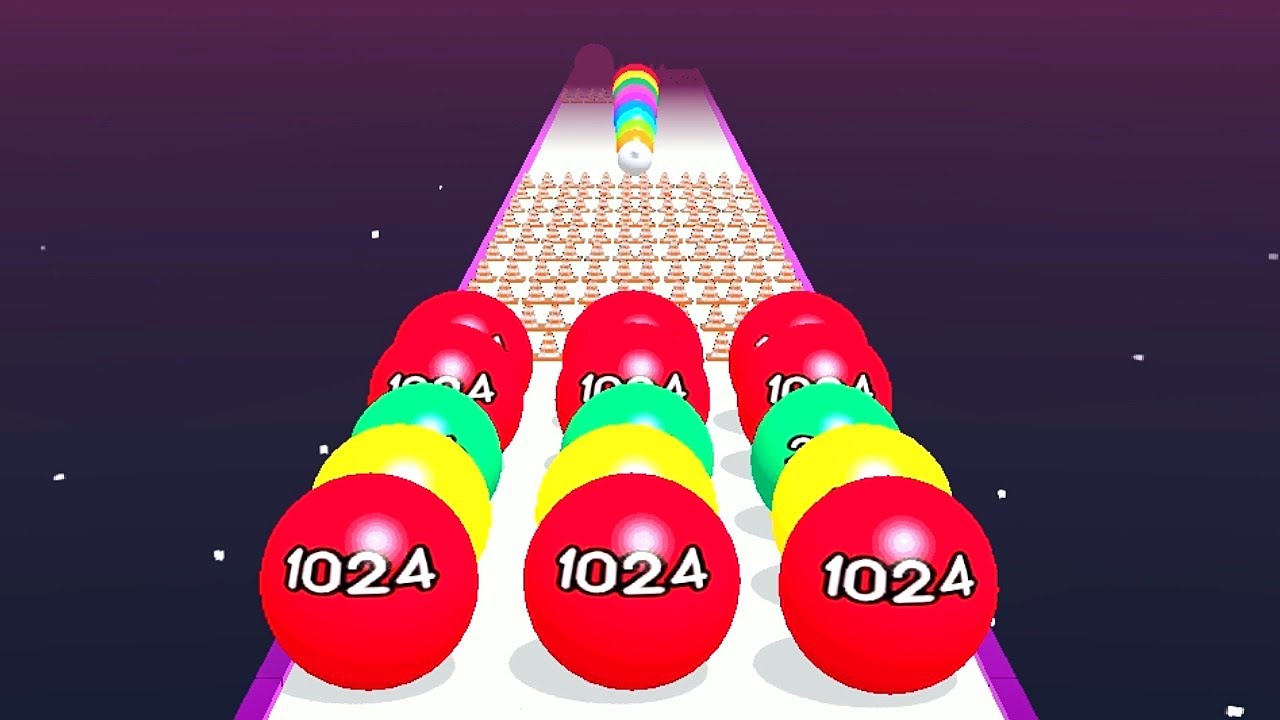 Ball Run 2048: Ball Games 3D ! All Levels Gameplay (670-675) android ...