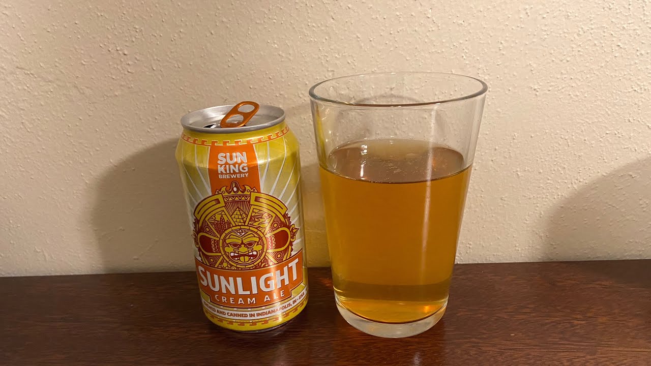 Sun King Brewery Sunlight Cream Ale - YouTube