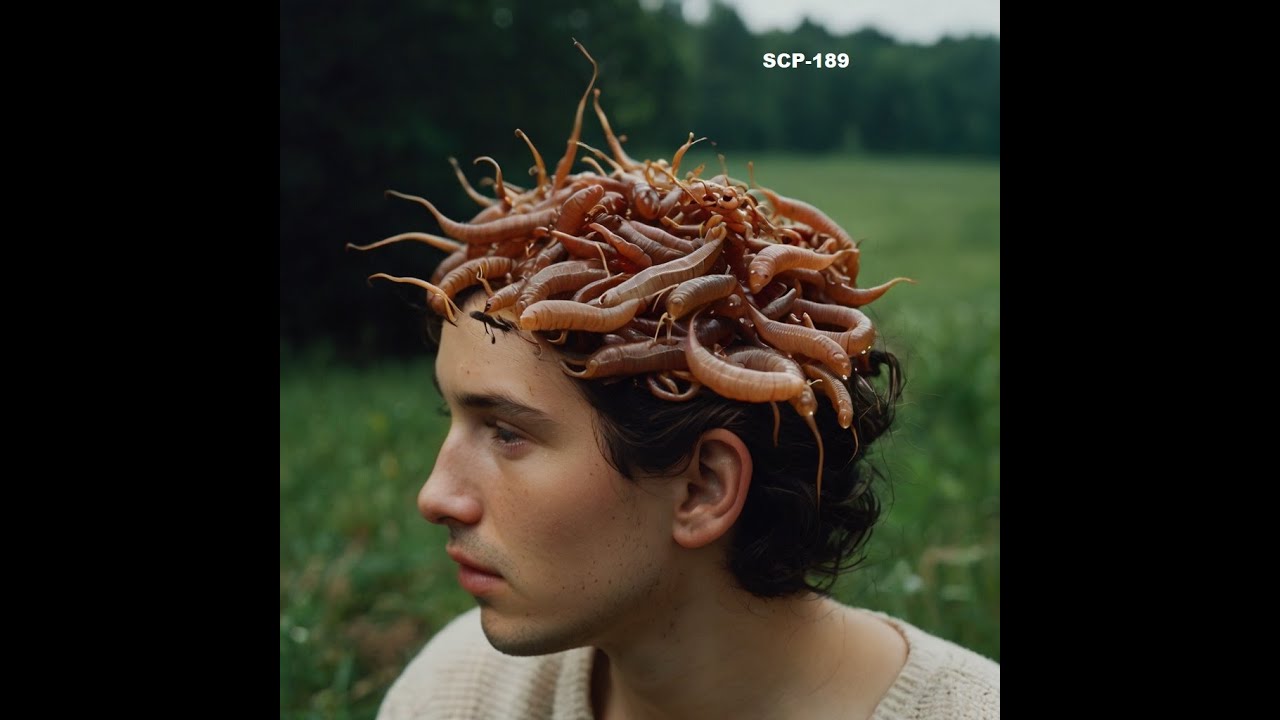 SCP-189 Паразит, що імітує волосся - YouTube