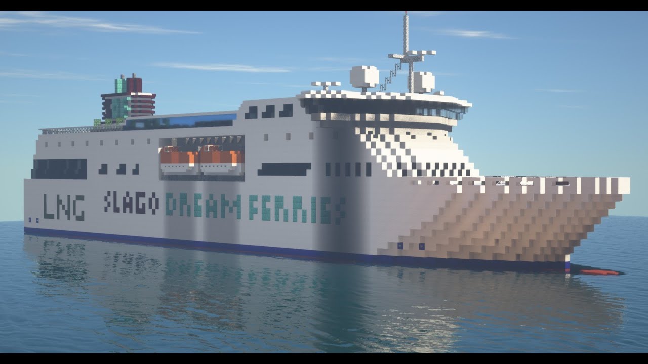 Minecraft: LNG ferry - YouTube