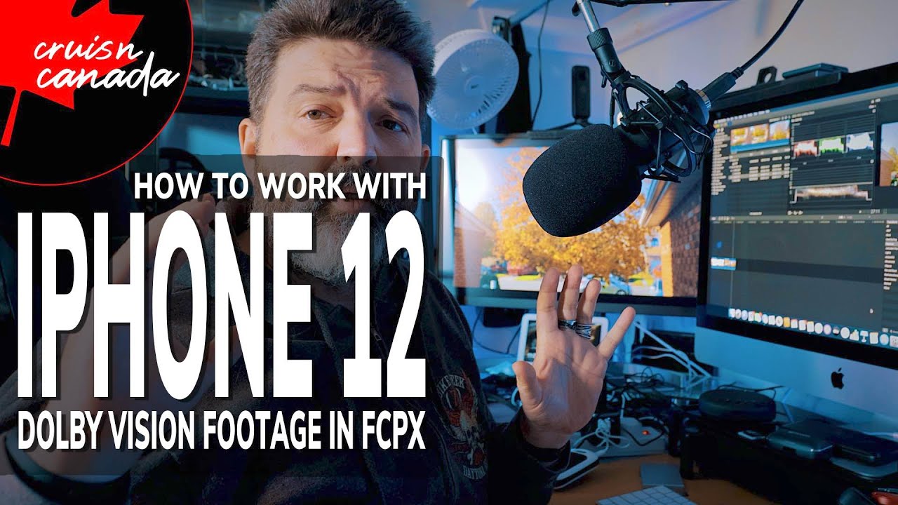How To Work With iPhone 12's Dolby Vision HDR Footage in FCPX - YouTube