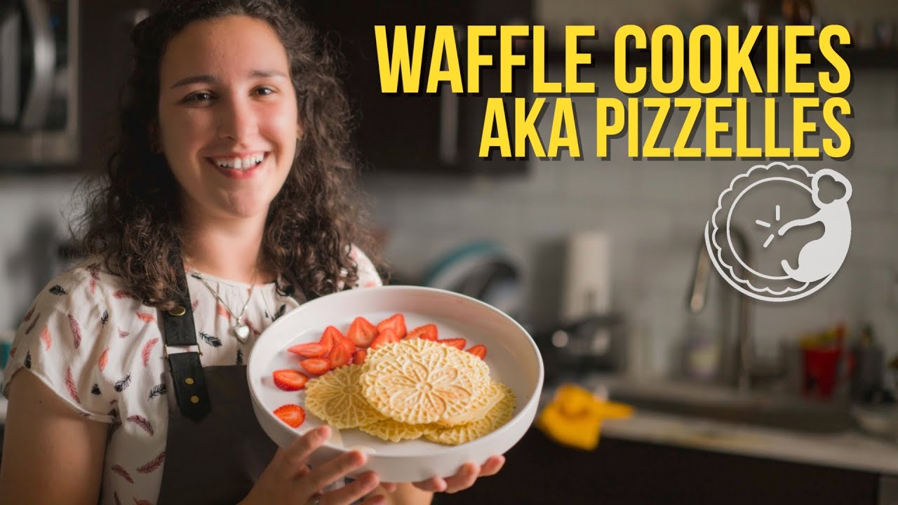 How to Make Traditional Italian Waffle Cookies: Pizzelles! - YouTube
