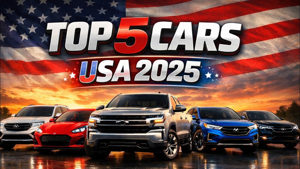 Top 5 Most Popular Cars in America 2025 | Best Selling & Most Loved ...