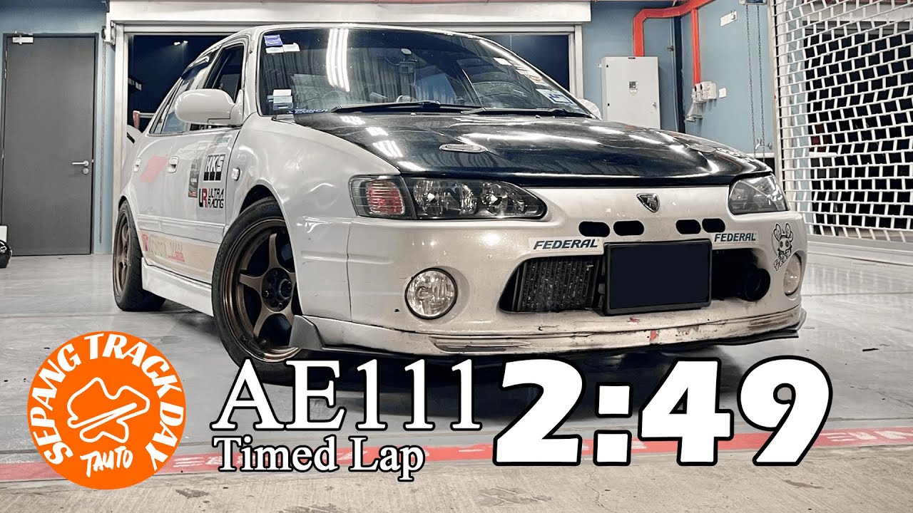 TIMED LAP | Toyota Corolla AE111 4A-GE 20v | Sepang Circuit - YouTube
