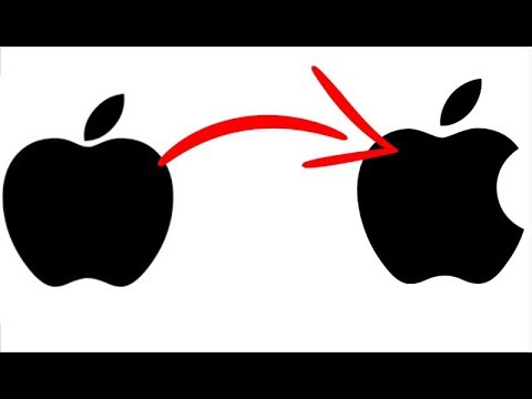 Why the apple logo has a bite taken out of it - YouTube