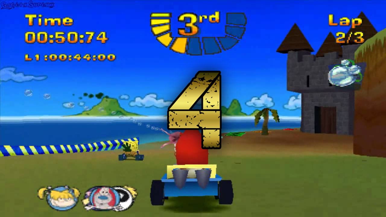 Let's Play Nicktoons Racing: Ep. 4 - Cup 1 (Medium) - YouTube