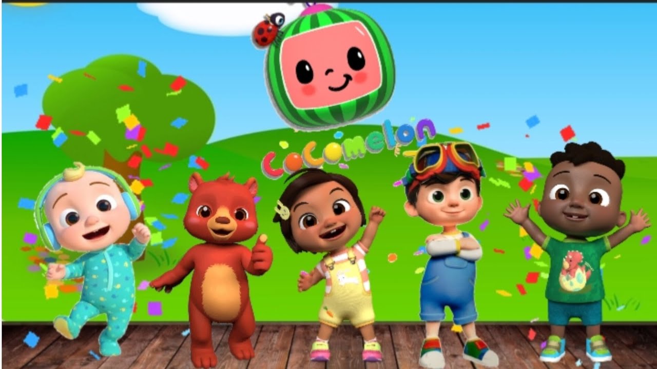 5 little monkeys Five little monkeys jumping on the bed Coco Song Nursery Rhymes Kids Songs ...