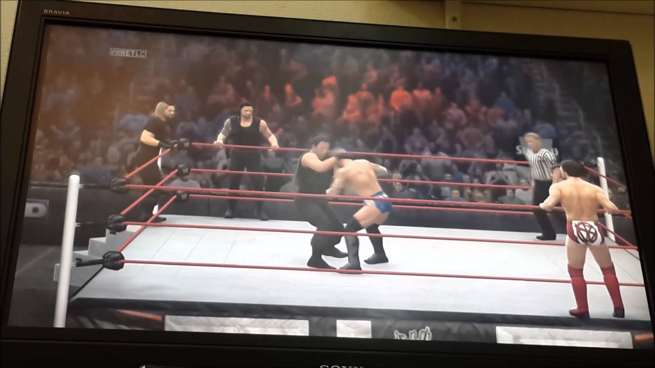 Wwe2K14 - The Shield vs Cm Punk, Daniel bryan and Chris Jericho - YouTube