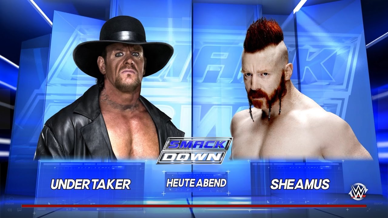 WWE 2K16 - Undertaker vs Sheamus - YouTube