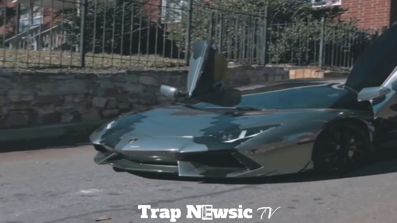 Rapper Ralo Shows Off Custom Lamborghini Huracan And Counts $1,000,000 ...