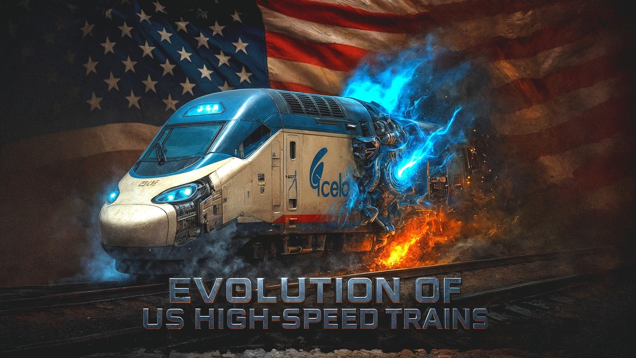 Evolution of US High-Speed Trains 🚄 | From 1934 to Future AI ...