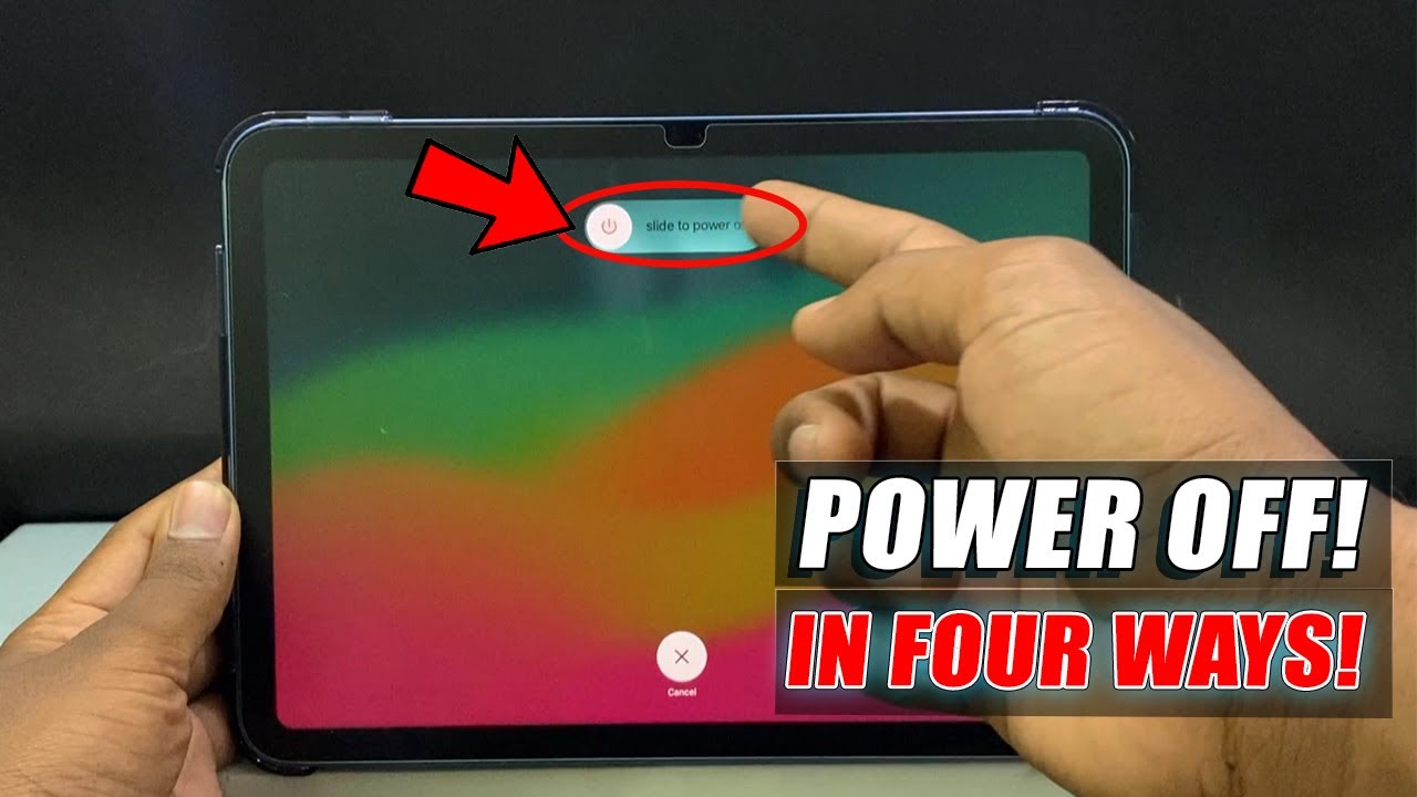How to Switch Off iPad (2024) | 4 Ways! - YouTube