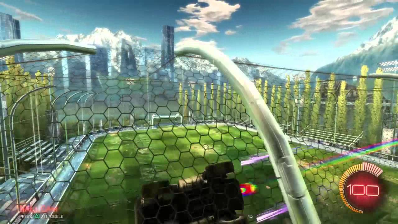 Rocket League | Messing Around With Rainbow Rocket Trail - YouTube