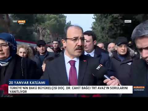 Türkiye'nin Bakü Büyükelçisi DOÇ. DR. Cahit Bağcı TRT Avaz'ın sorularını yanıtlıyor