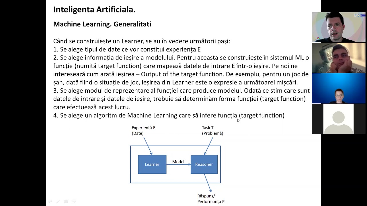 Inteligenta Artificiala (Master). Curs 7. Intro Machine Learning - YouTube