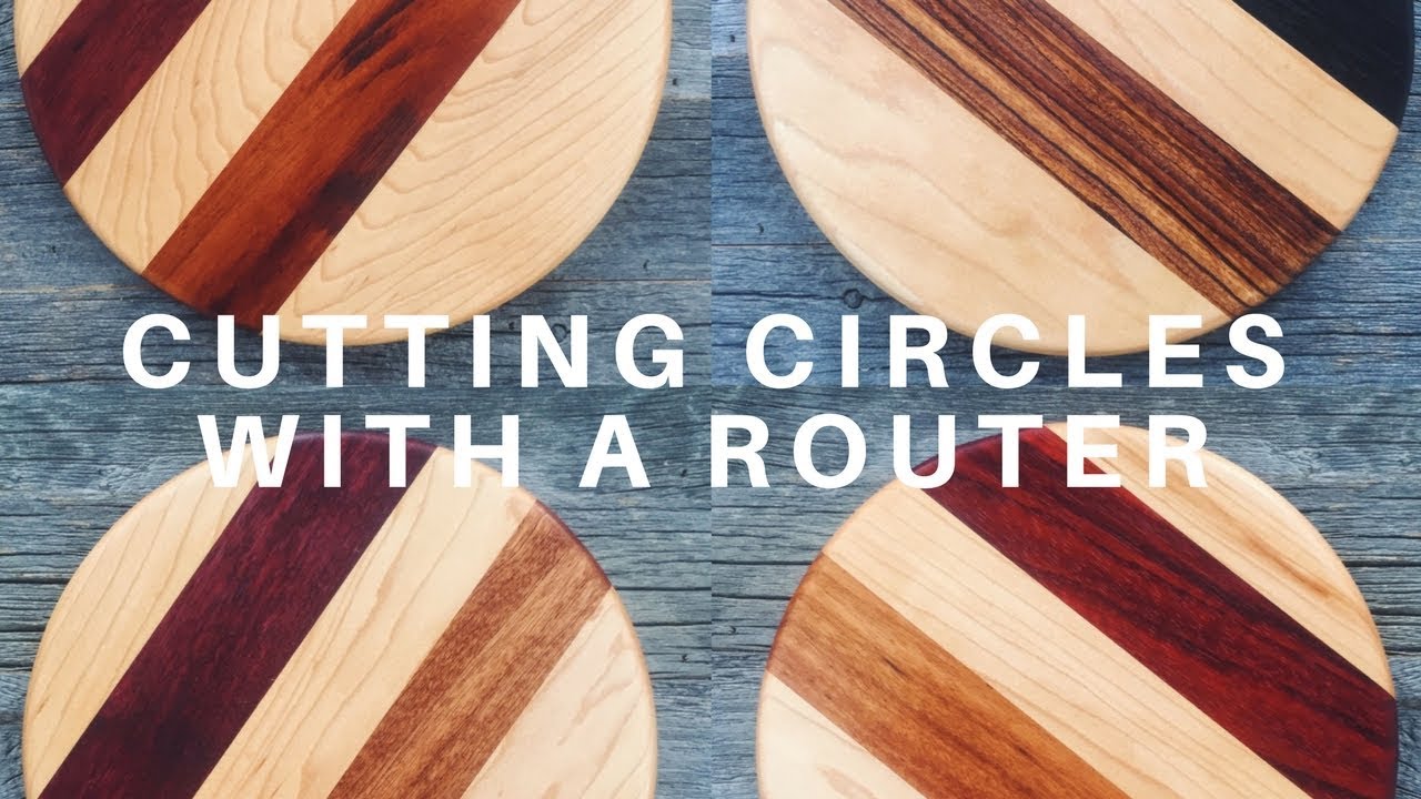 Quick Hit | Cutting Circles with a Router - YouTube