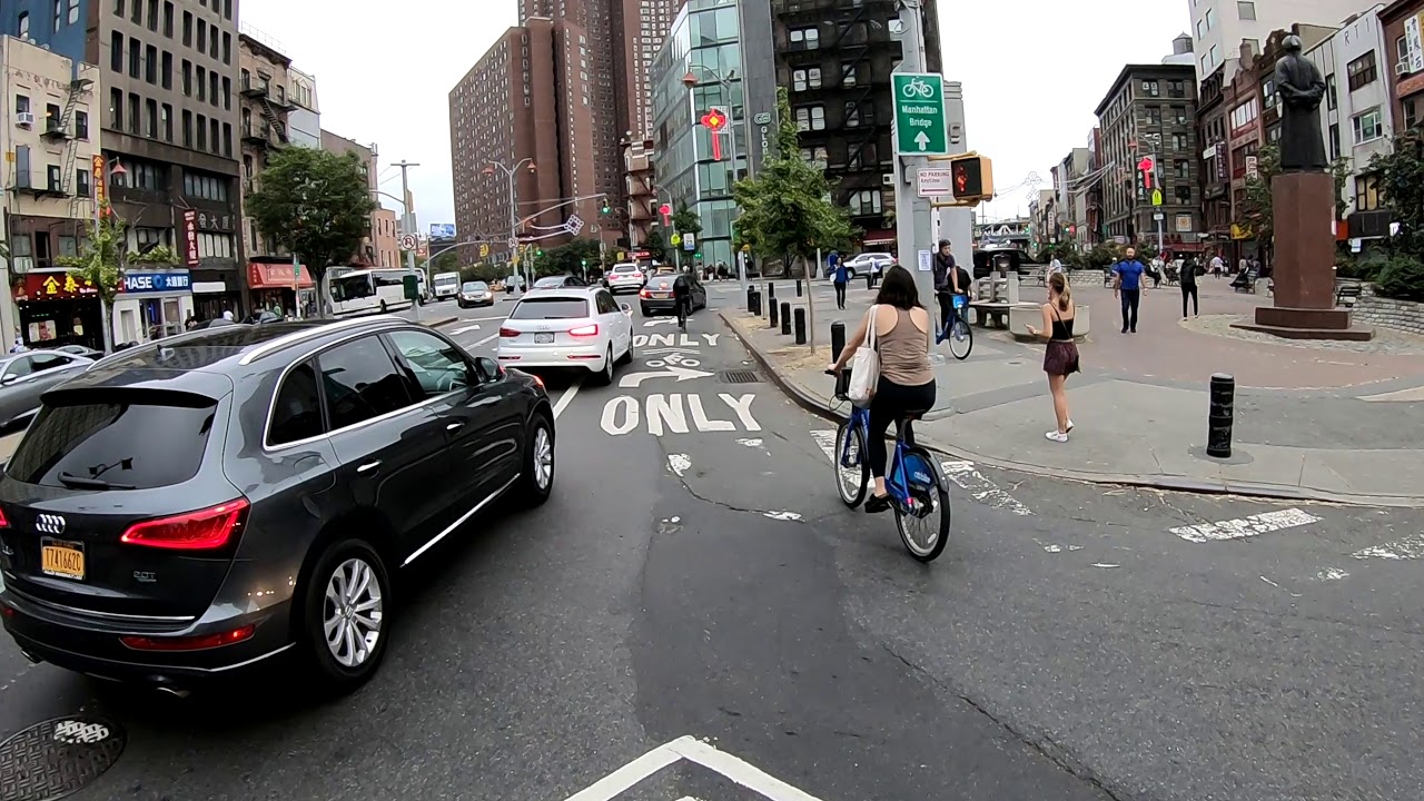 Cycling in NYC from Wall Street, Manhattan to Williamsburg, Brooklyn ...