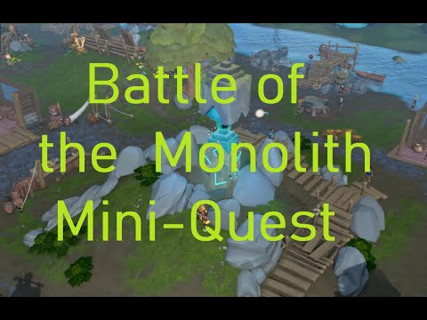 Runescape 3 "Battle of the Monolith" Mini-Quest Part 1 + No Combat ...