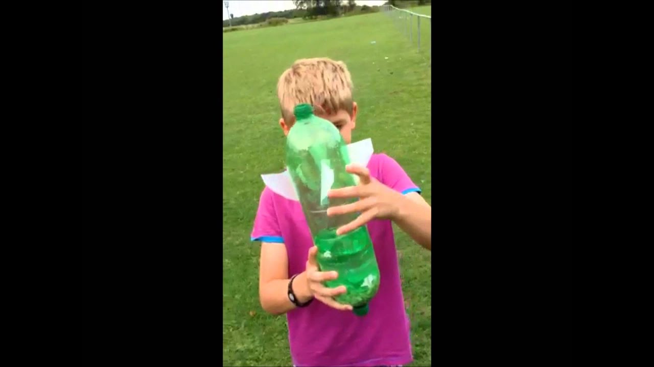 Harry "Supersonic Rocket Man" Hummersone launches his first home made ...