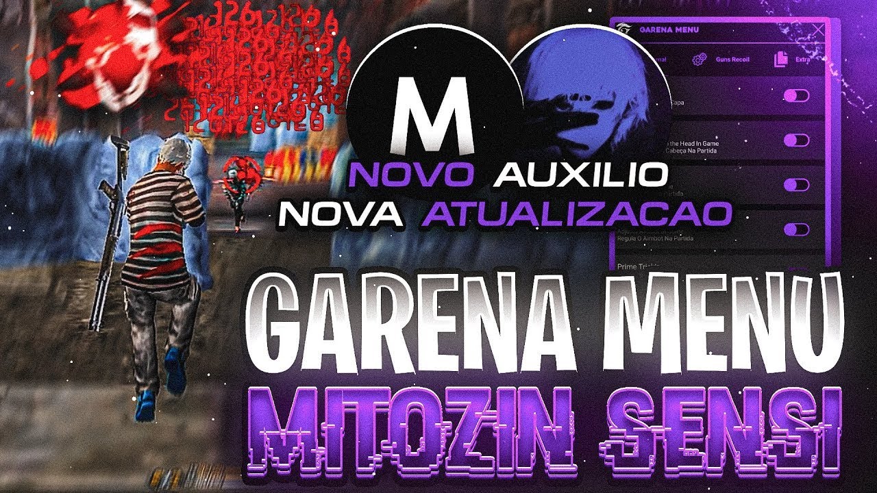 Novo 😈 PAINEL GARENA MENU - PACK MITOZIN FF SENSI - PAINEL FREEFIRE ...