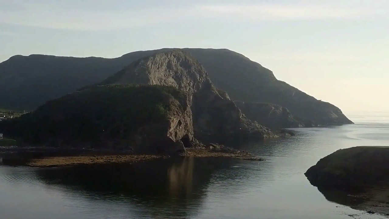 The Bay Of Islands And Bottle Cove Newfoundland, Looking Through The ...