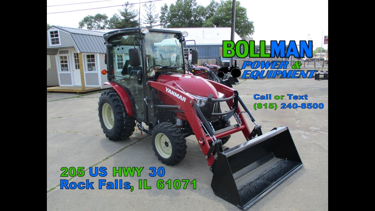 Cab of Yanmar YT235 - YouTube