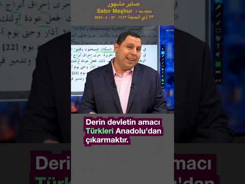 Derin devletin amacı Türkleri Anadolu'dan çıkarmaktır  3943