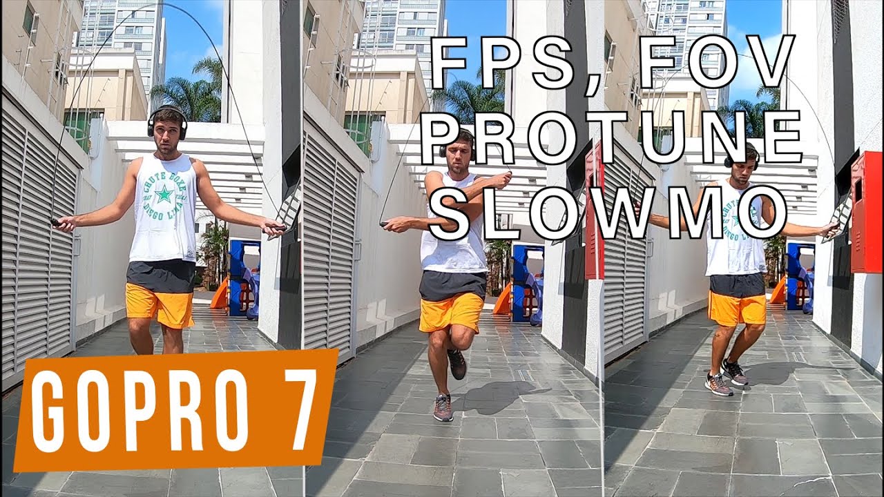 GoPro Hero 7 Settings Comparison - FPS, Slowmotion and Protune - YouTube