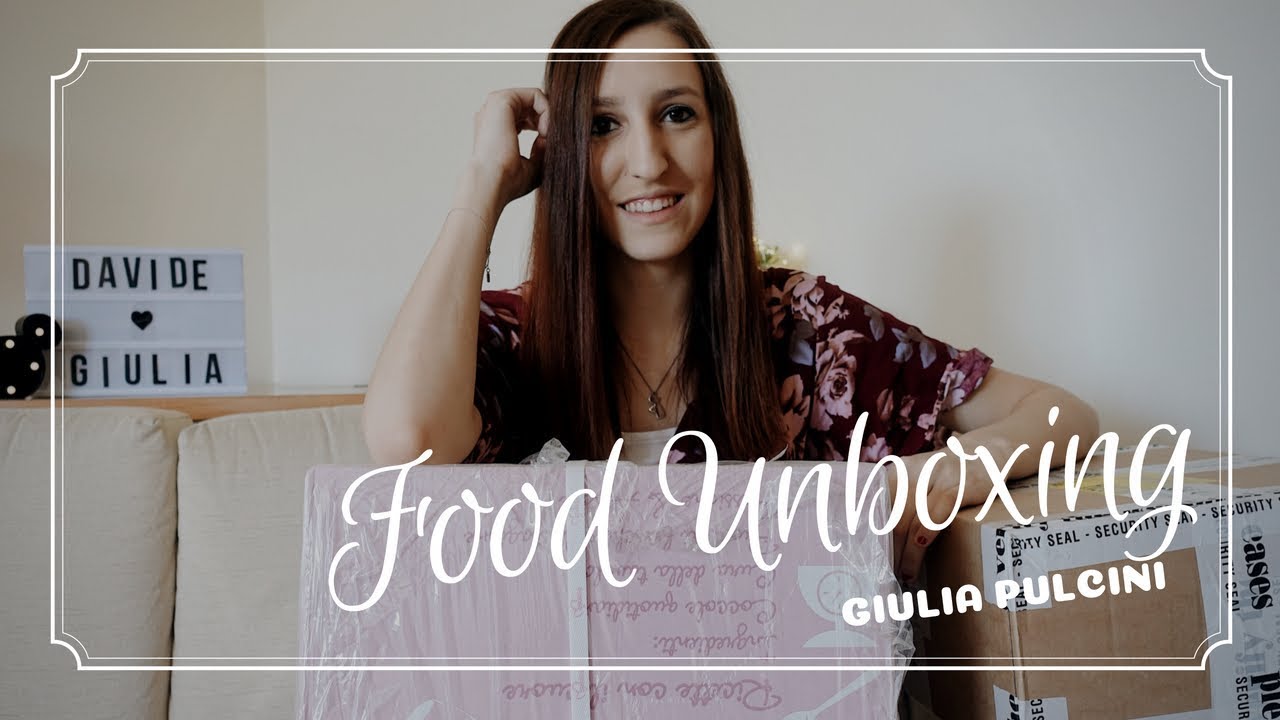 UNBOXING CULINARIO E... PALESTRATO! | GIULIA PULCINI - YouTube
