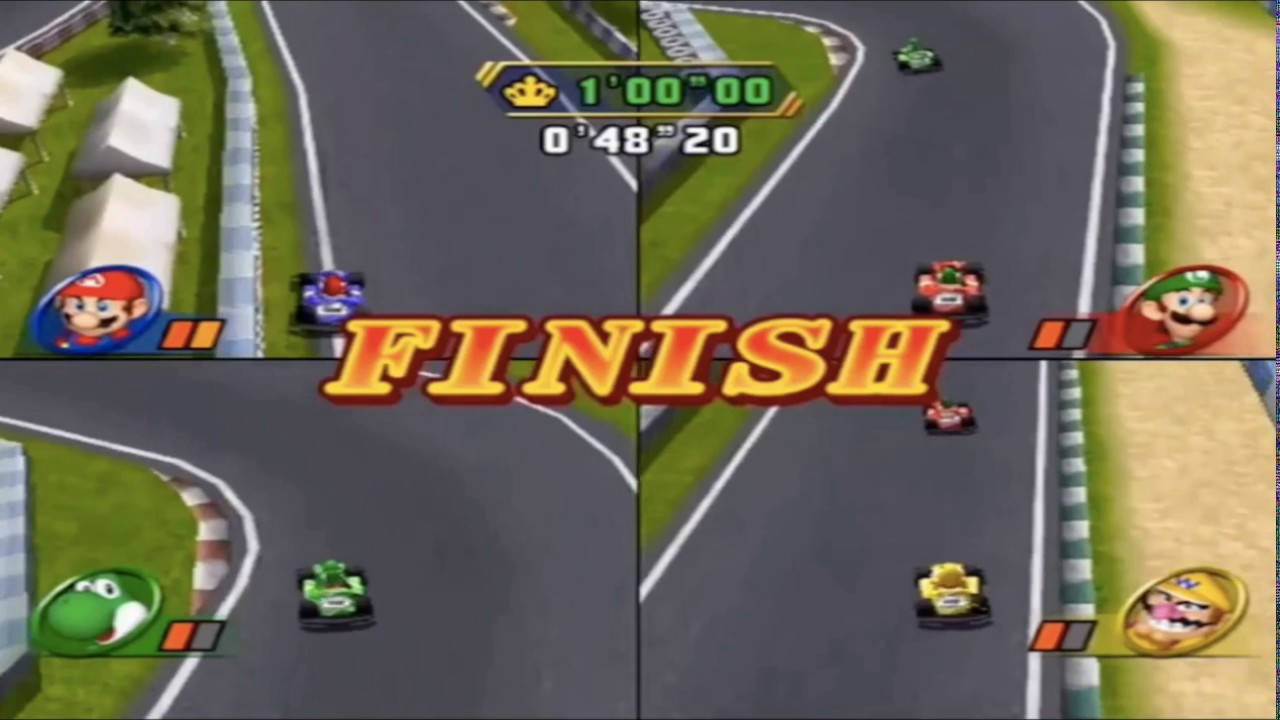 (VERY Rare!) Mario Party 8 - The Announcer Says: "Finish!" - YouTube