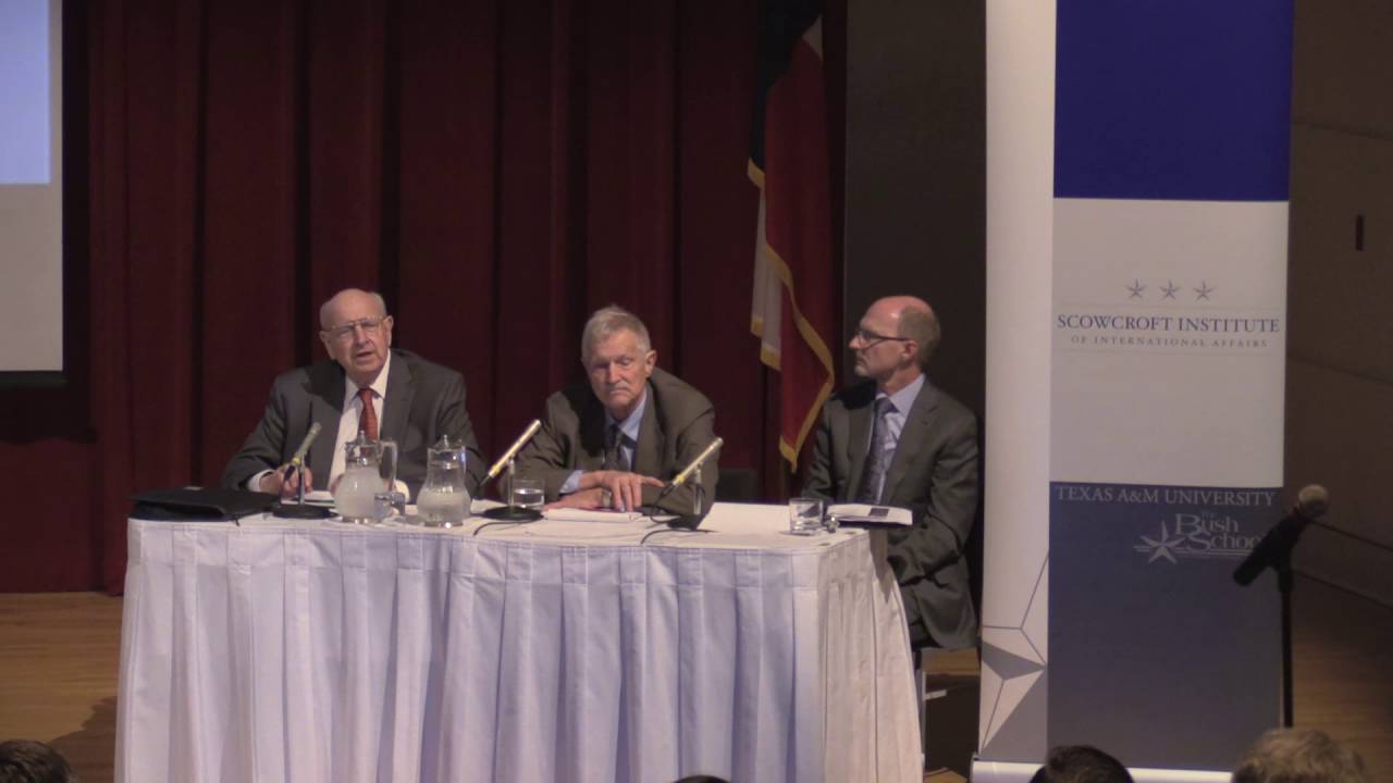 Bush School Talks: Ambassador Thomas R. Pickering and Dr. I.M. "Mac ...