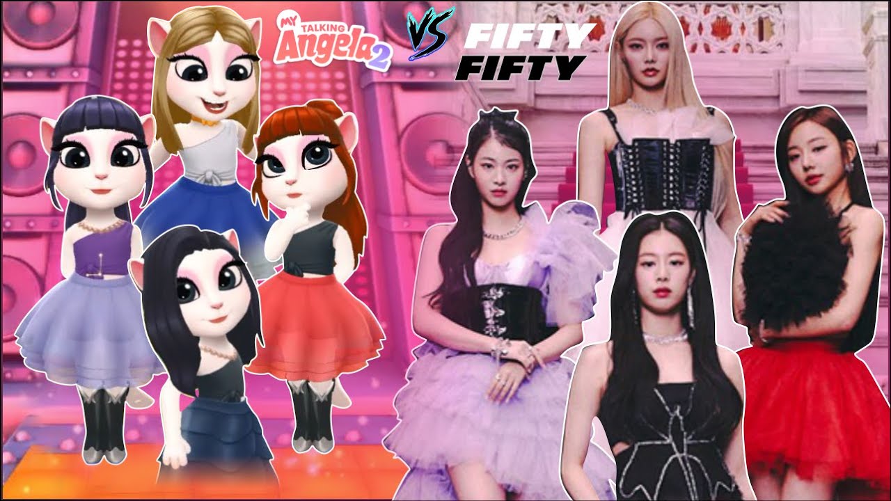 My Talking Angela 2 New Challenge Gameplay | Fifty Fifty Kpop - YouTube