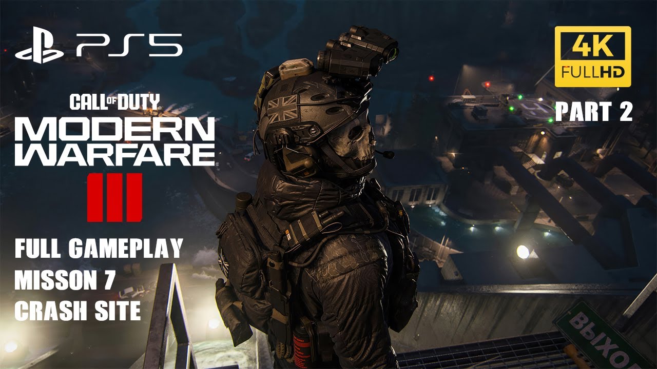 Call of Duty Modern Warfare III PS5 60FPS Gameplay - Part 2 Mission 7 ...